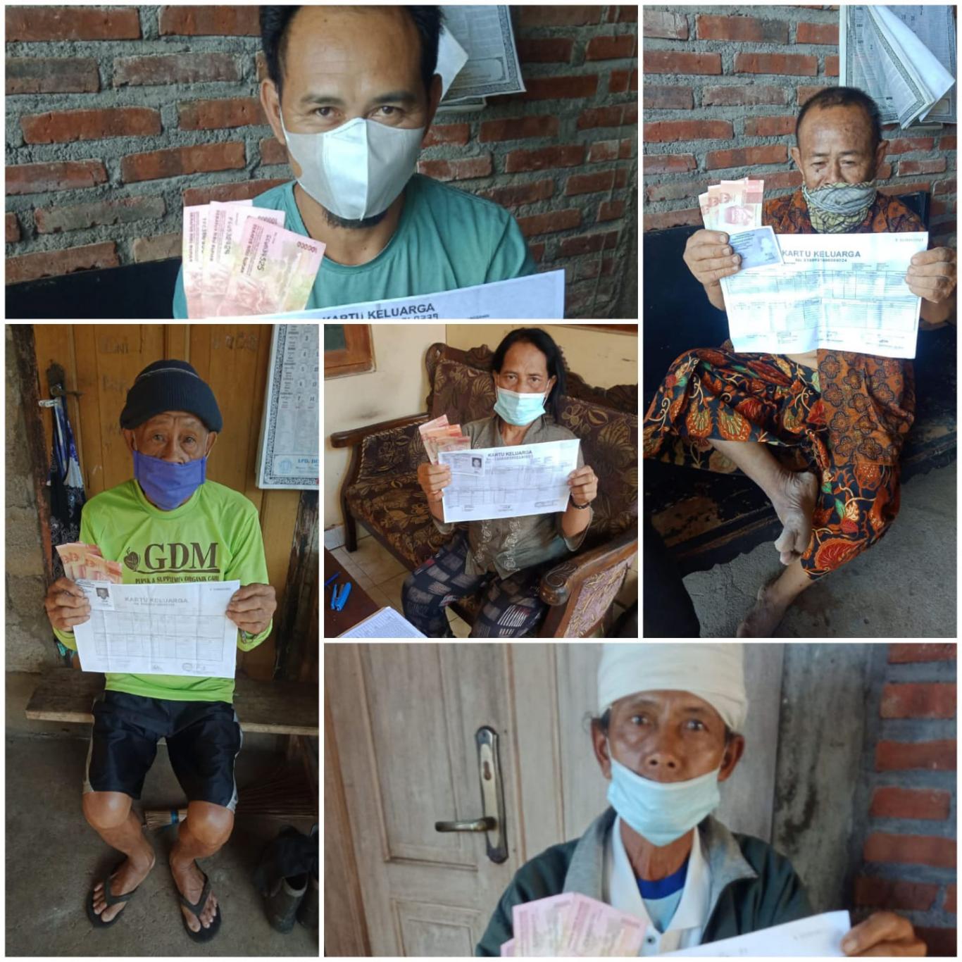 Pembagian BLT DD Bulan Agustus 2021 - Website Desa Unggahan